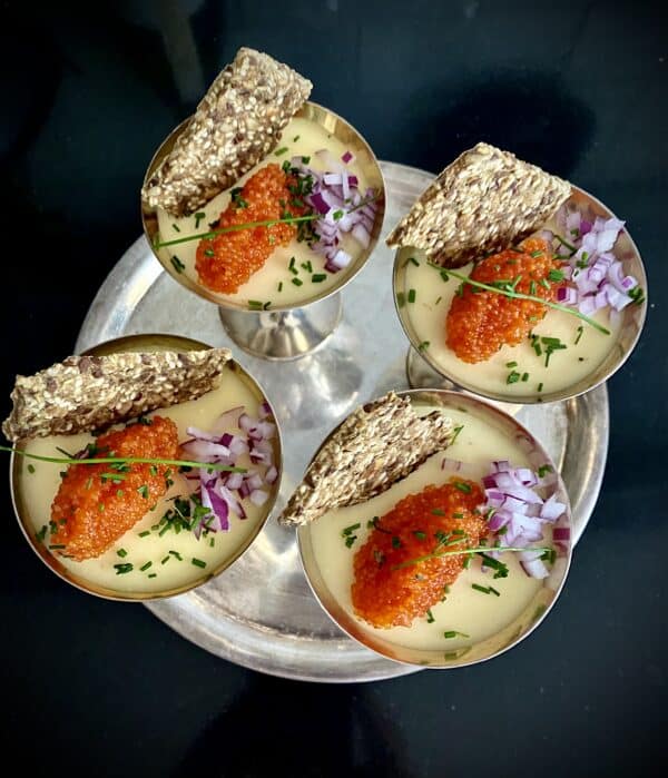 Pannacotta med Västerbottensost®, Västerbottensost®